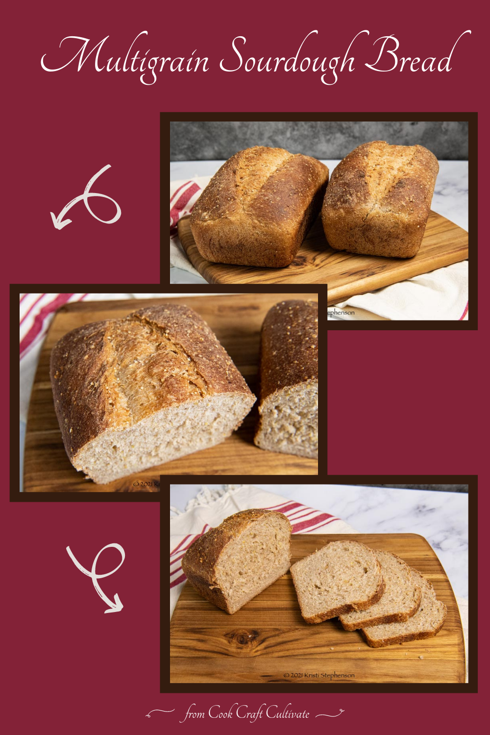 Sourdough Bread Recipe - Multigrain Variation - Cook, Craft, Cultivate
